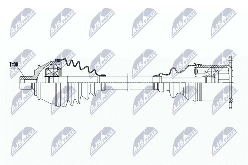 Poluosovina NTY NPW-AU-023