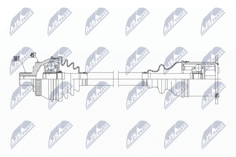 Poluosovina NTY NPW-AU-017