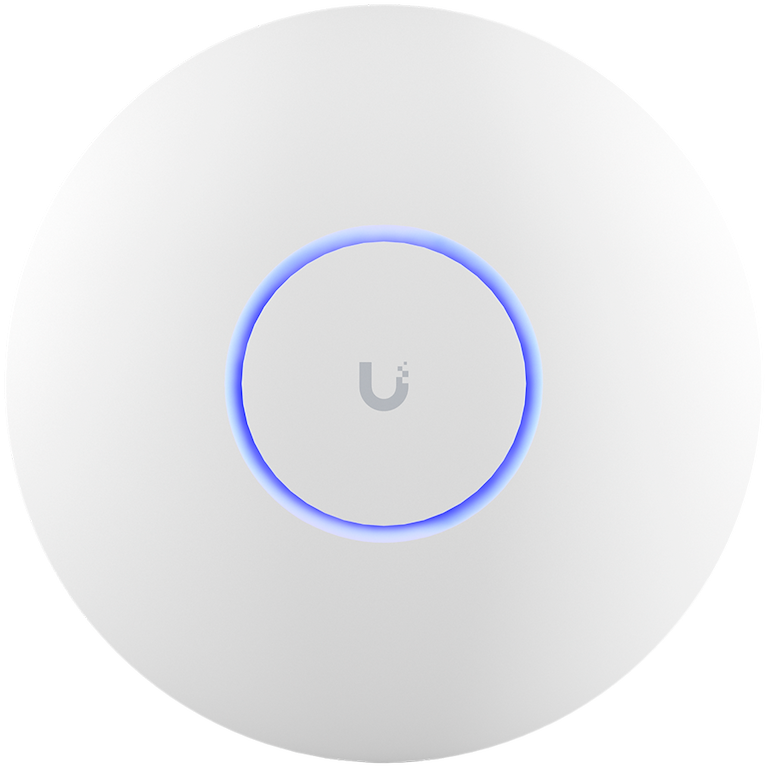 UBIQUITI U7-PRO Ceiling-mount WiFi 7 AP with 6 GHz support, 2.5 GbE uplink, 9.3 Gbps over-the-air speed, 140 m² (1,500 ft²) coverage