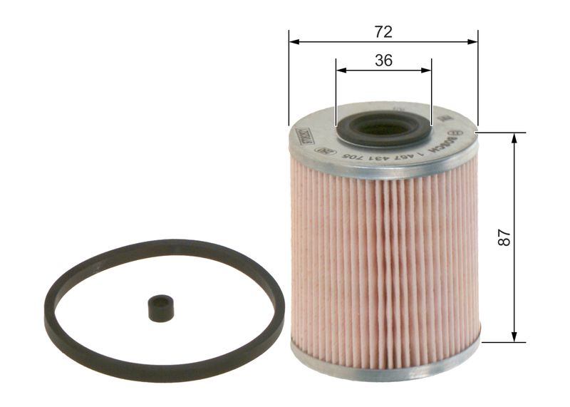 Filter za gorivo BOSCH 1 457 431 705