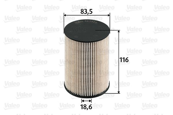 Filter za gorivo VALEO 587919