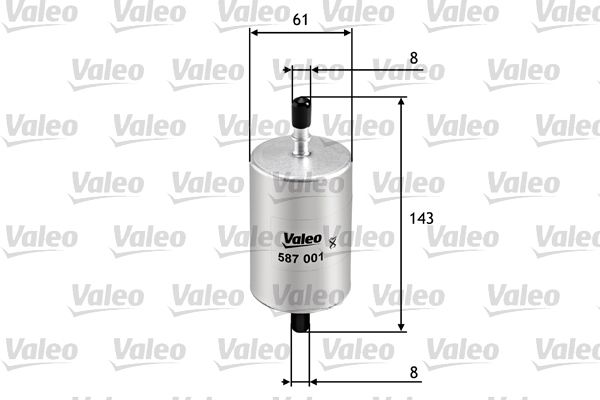 Filter za gorivo VALEO 587001