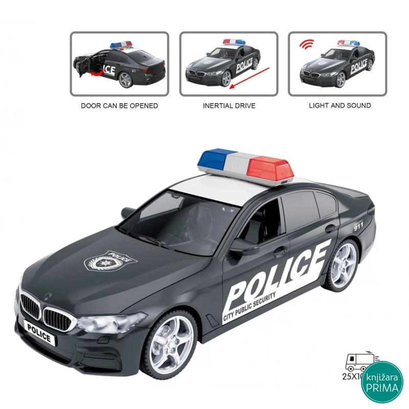 Automobil 1:16 policijski sa zvukom i svetlom