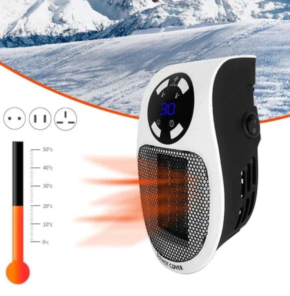 Mini grejalica 500W – prenosiva grejalica sa digitalnim ekranom i termostatom