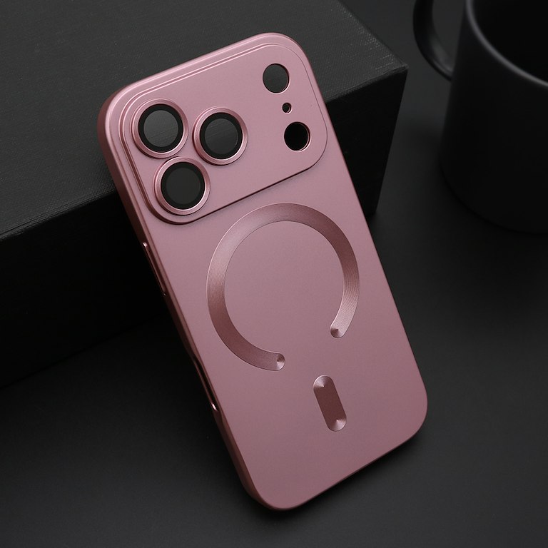 Zastitna maska (futrola) ELEGANT MAGSAFE - iPhone 17 Pro roze (MS)