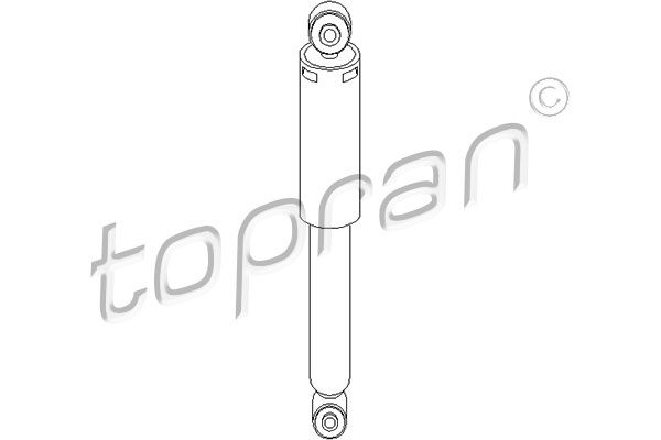 Amortizer TOPRAN 206 551