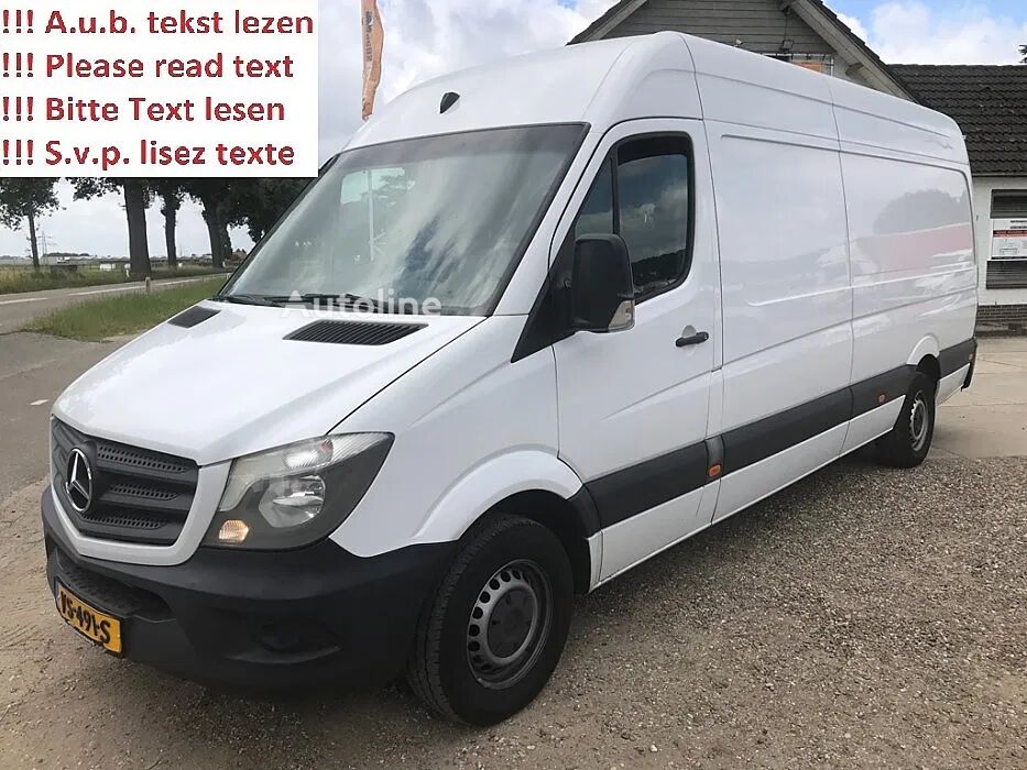 Mercedes-Benz Sprinter 313 CDI Euro 5 L3H2 Lang Hoog Maxi Airco minibus furgon