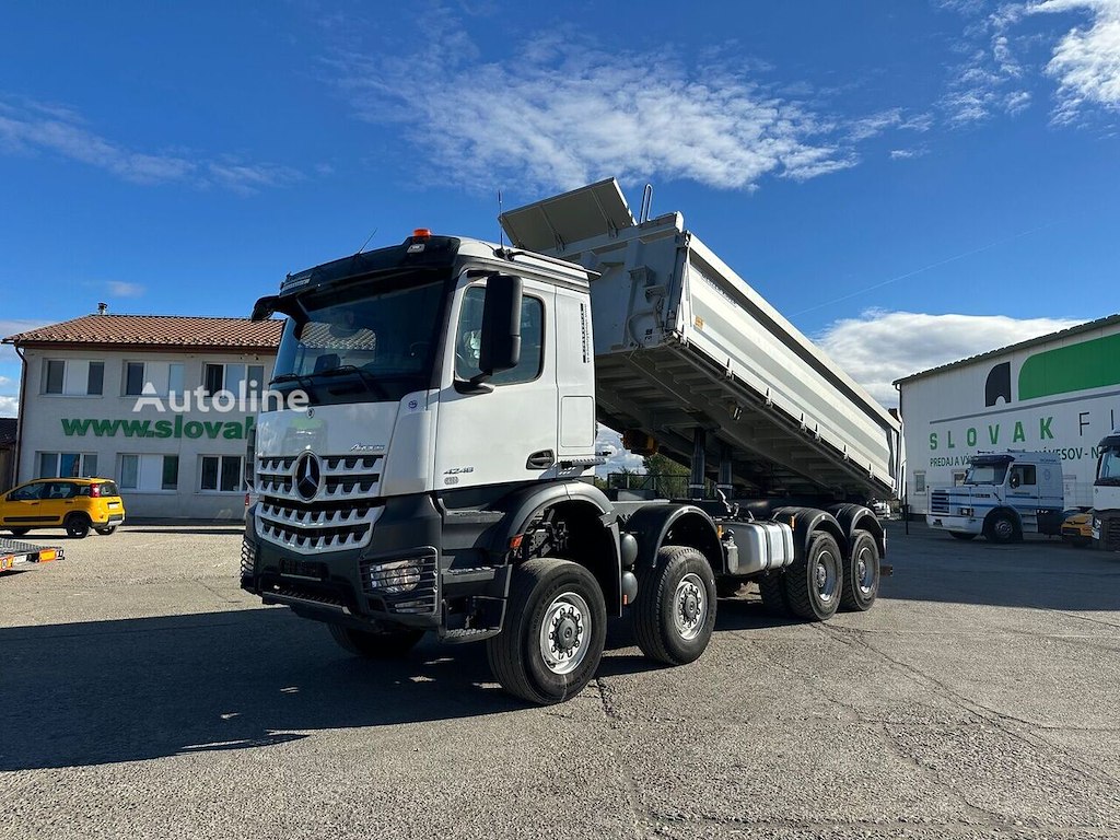 Mercedes-Benz AROCS 4248 threesided kipper 8x8,14m3,E6 vin 311 NEW TACHO kiper