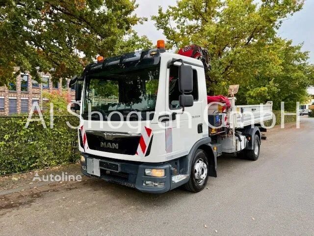 MAN TGL 12.250 Kipper Mit Kran HMF 1020-K2 Funk/Eu6 kiper