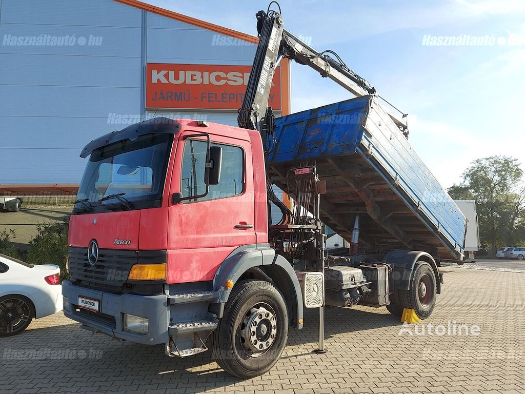 Mercedes-Benz ATEGO 1823 DARUS-BILLENŐPLATÓS 4.58 m kiper