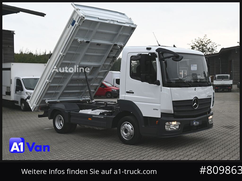 Mercedes-Benz Atego 816, 3-Sitzer kiper
