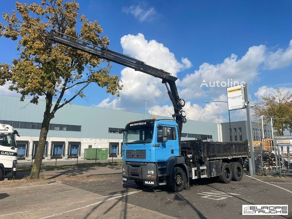 MAN TGA 33.360 Full Steel - Hiab 166E - Remote - Belgian Truck - Eur kiper