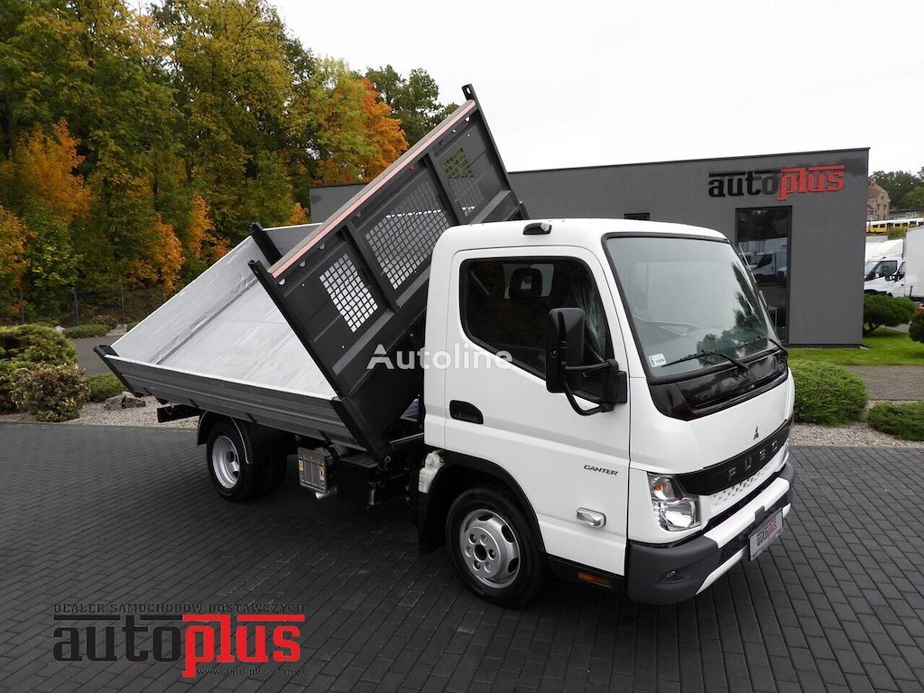 Mitsubishi CANTER FUSO 3C15 WYWROTKA TROJSTRONNA 3 MIEJSCA LEDY BLIŹNIACZE kiper