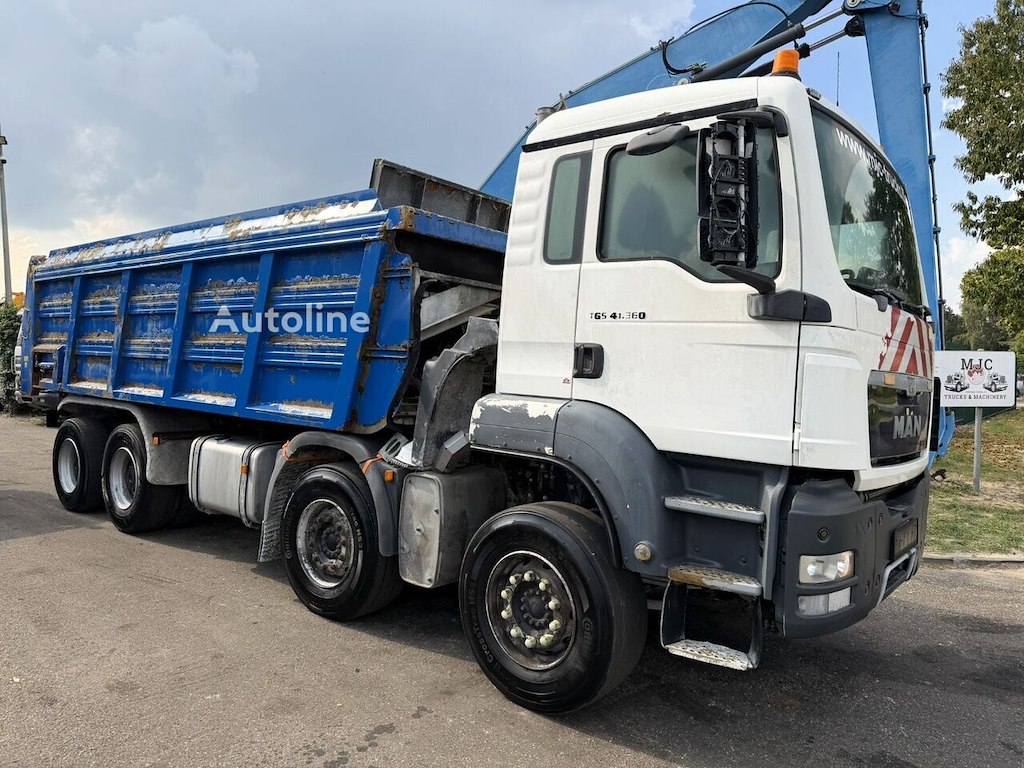 MAN TGS 41.360 8x4 - *EURO 3* TIPPER - FLIEGL PUSH TIPPER - BIG AXL kiper