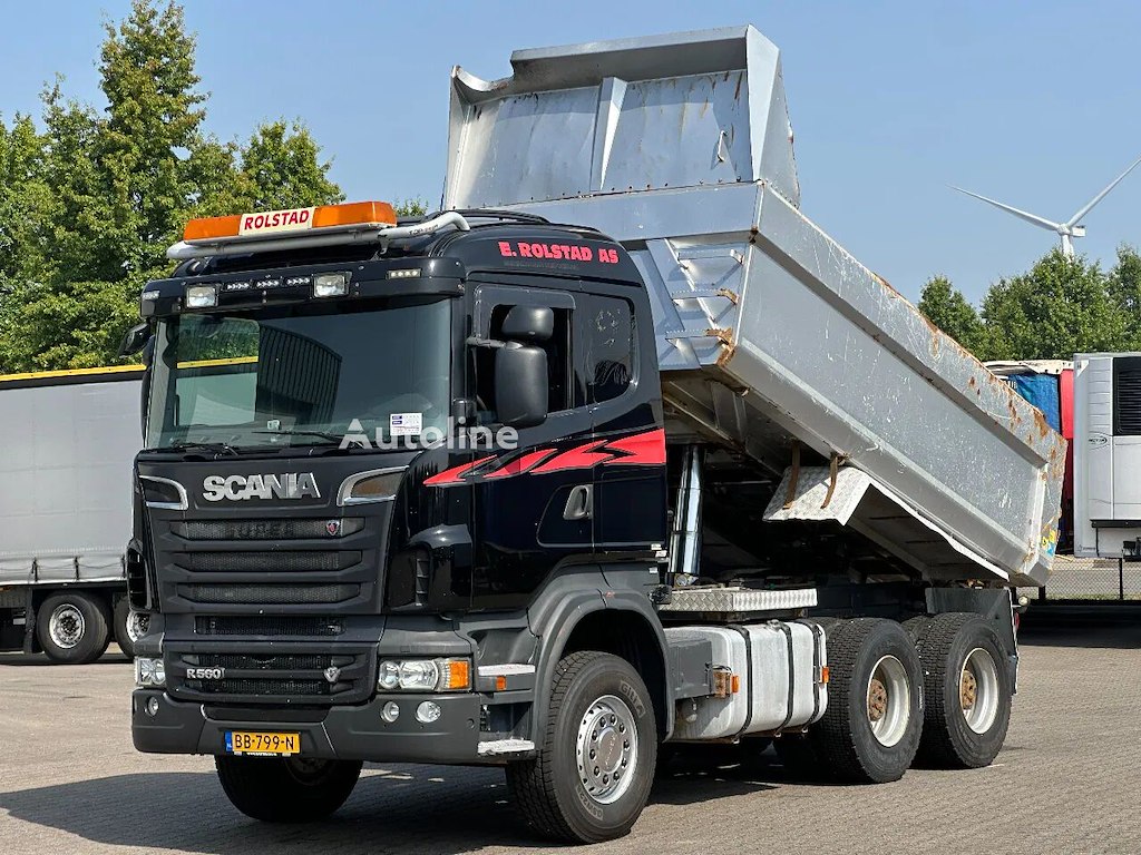 Scania R560 V8 6x4 Tipper / Big Axle / Full Steel / Euro 5 / Retarder kiper