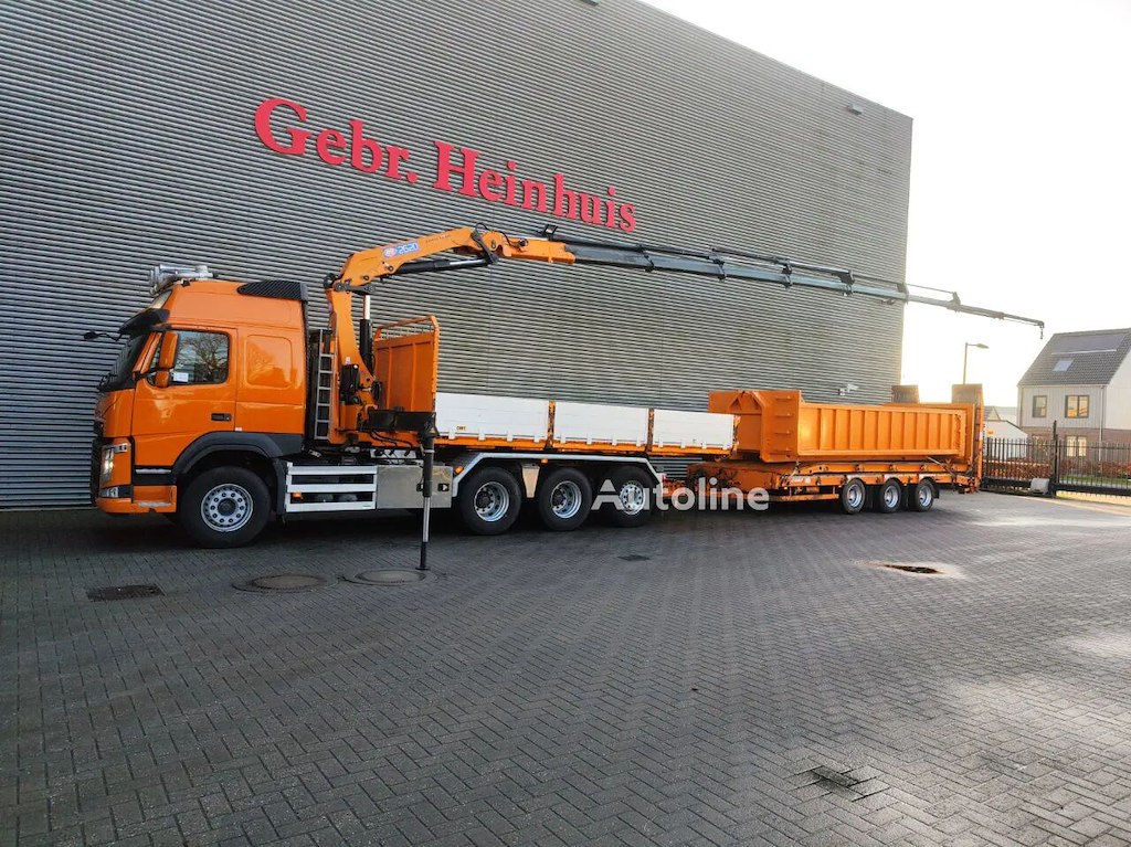 Volvo FM 500 8x4 Tridem Multilift XR20ZL HMF 2620 K8 + MAC DL3 kiper