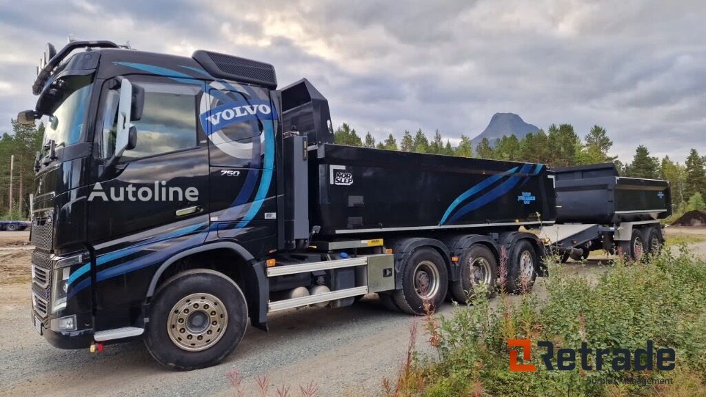 Prodaje se Volvo FH16 kiper na aukciji + prikolica kiper
