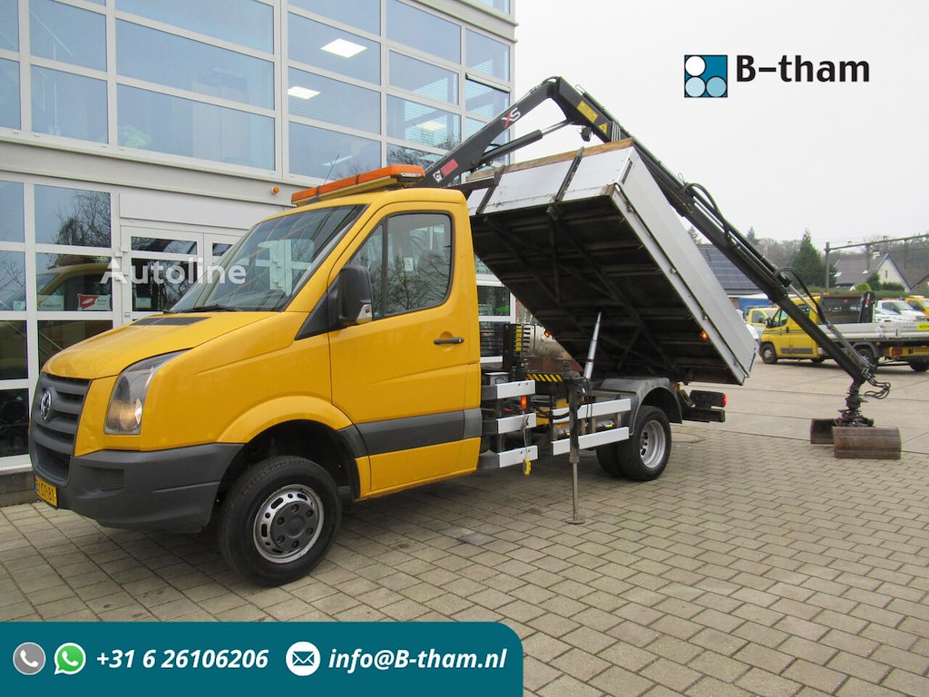 Volkswagen Crafter 50 2.5TDI 80KW HIAB 033 B-2 + Kipper Tipper kiper