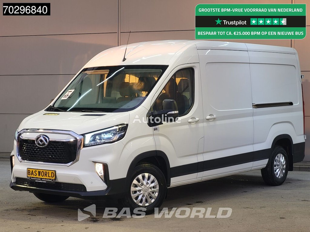 Novi Maxus eDeliver 9 Elektrisch 256WLTP 52kWh 2x Schuifdeur L3H2 204pk ACC laki furgon