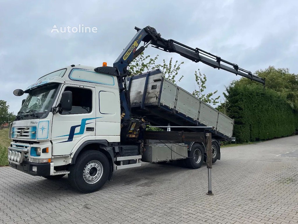 Volvo FM 7 310hp with Palfinger PK21000 with remote and tipper kiper