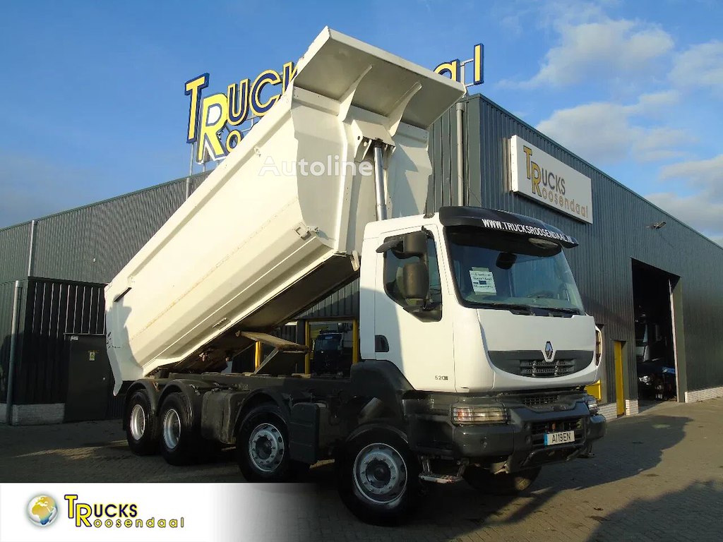 Renault Kerax 520DXI + MANUAL + SPRING + 8X4 kiper