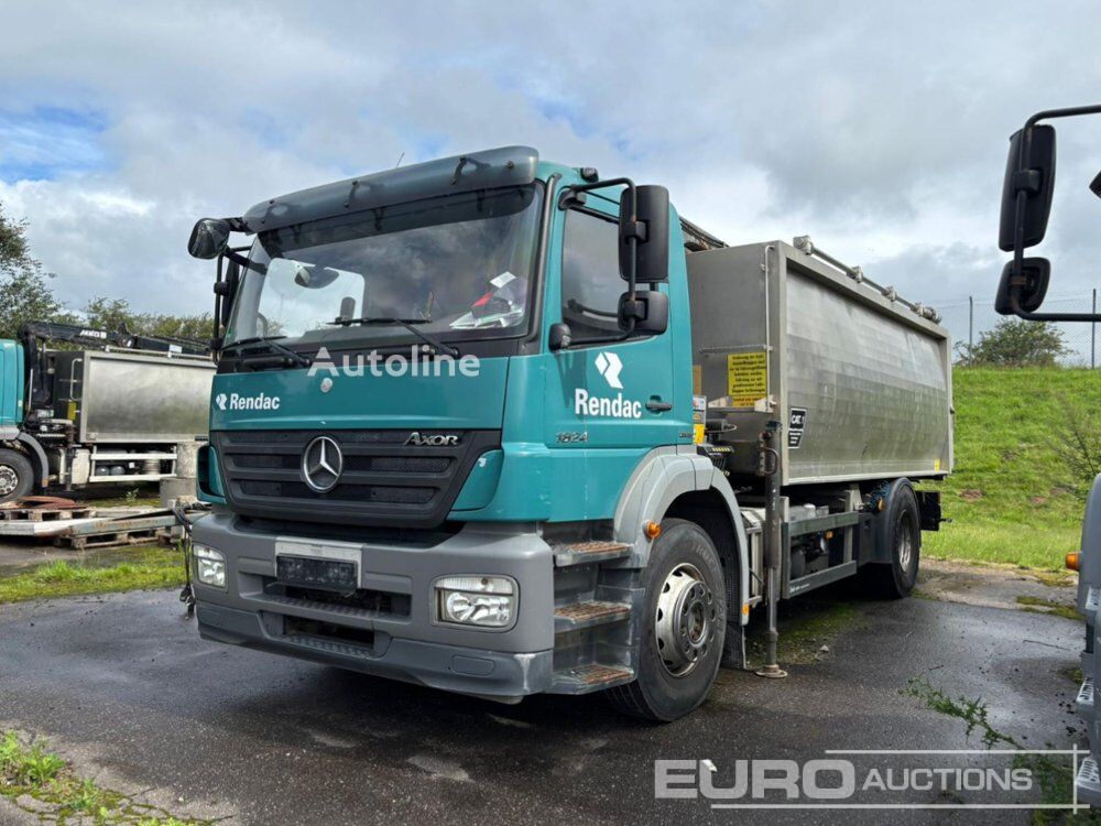 Prodaje se Mercedes-Benz 2009 Mercedes Axor 1824L 4x2, Crane, Stamps, Stainless Steel con kiper na aukciji