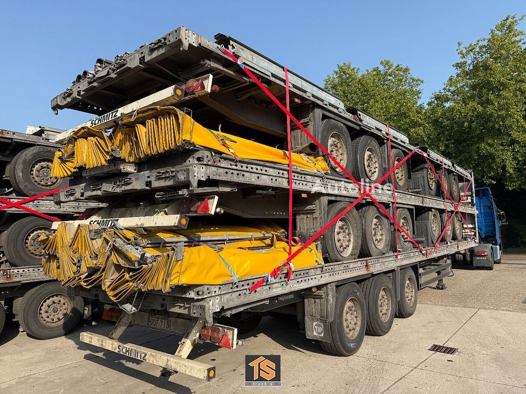 Schmitz Cargobull STACK - gegalvaniseerd - 5 STACK poluprikolica sa kliznom ceradom