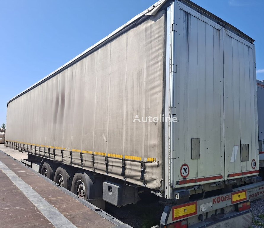 Kögel S24 PORTA COILS, CENTINATO FRANCESE poluprikolica sa kliznom ceradom