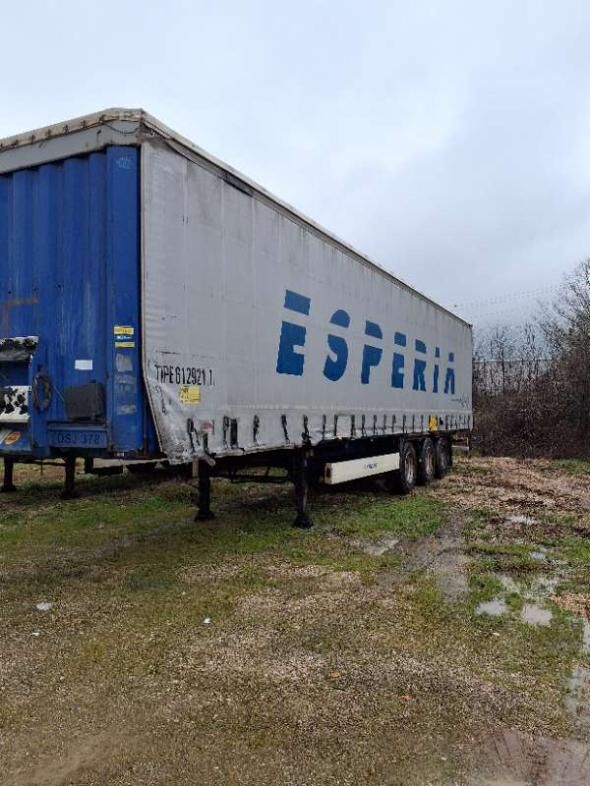 Krone Trailer Curtainsider Sliding Roof Straight poluprikolica sa kliznom ceradom