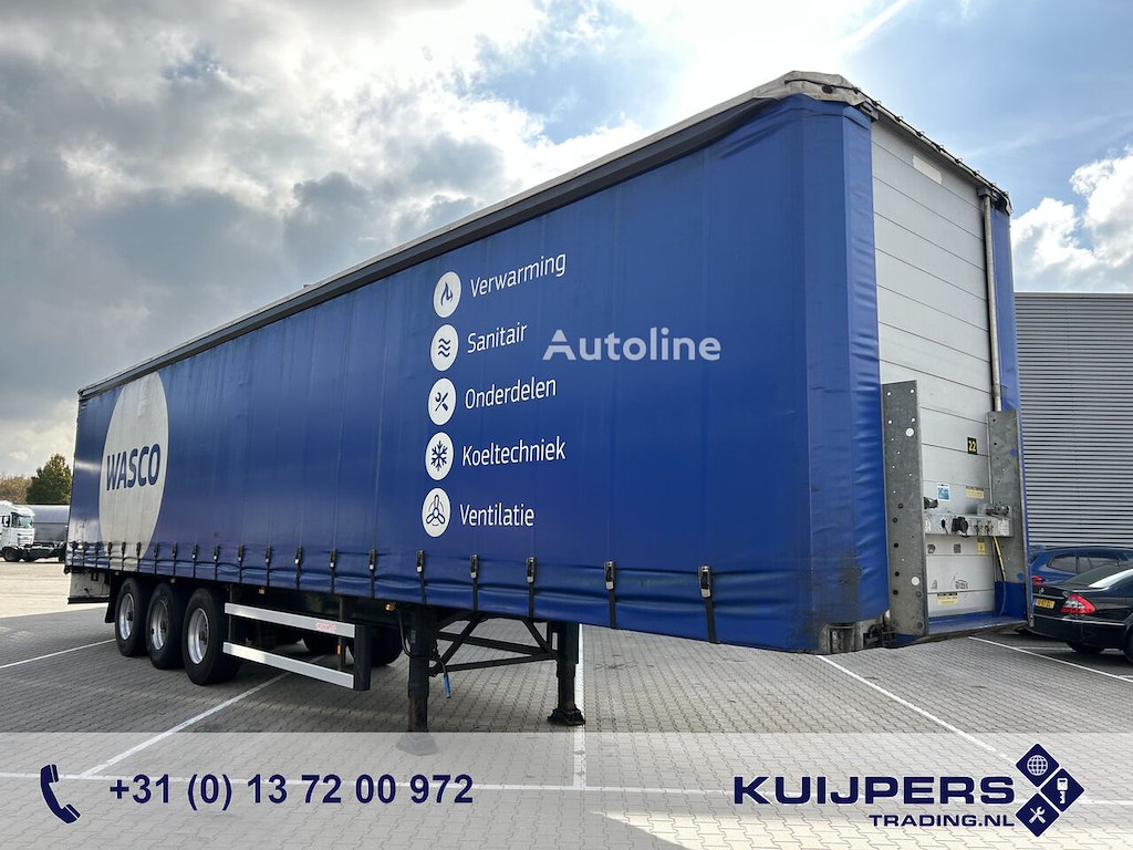Groenewegen DRO-14-27 / Curtainside Trailer poluprikolica sa kliznom ceradom