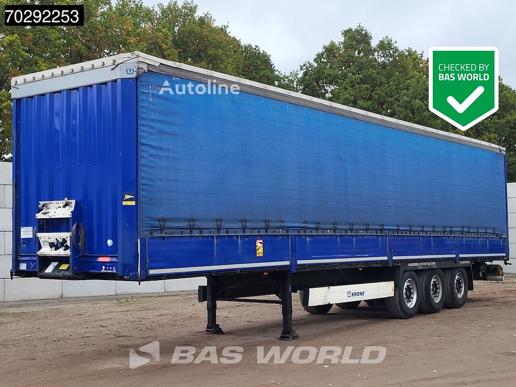 Krone SD APK 06/26 Boards Anti Vandalism Liftachse poluprikolica sa kliznom ceradom