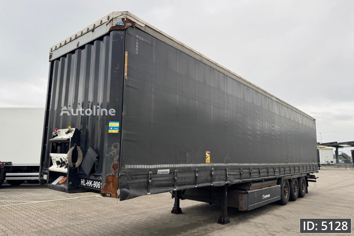 Krone SD / BPW Disk / Palletbox poluprikolica sa kliznom ceradom