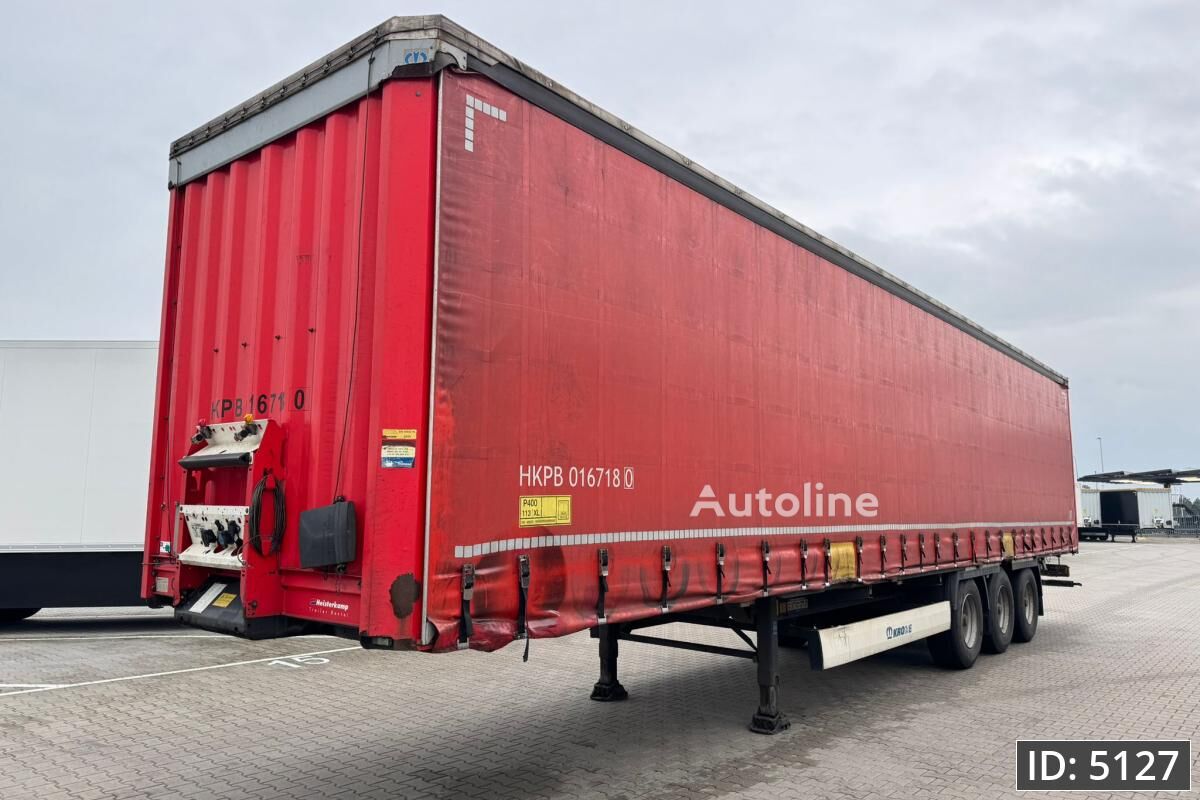 Krone SD / BPW Drum / Huckepack poluprikolica sa kliznom ceradom