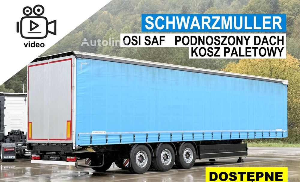 Schwarzmüller S1 poluprikolica sa kliznom ceradom