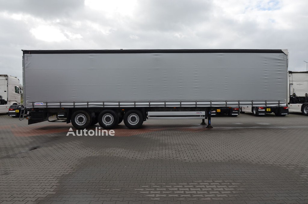 Schmitz Cargobull 2023r / COILMULDA 9m / OŚ PODNOSZONA / CODE XL / OCYNK / 5357 poluprikolica sa kliznom ceradom