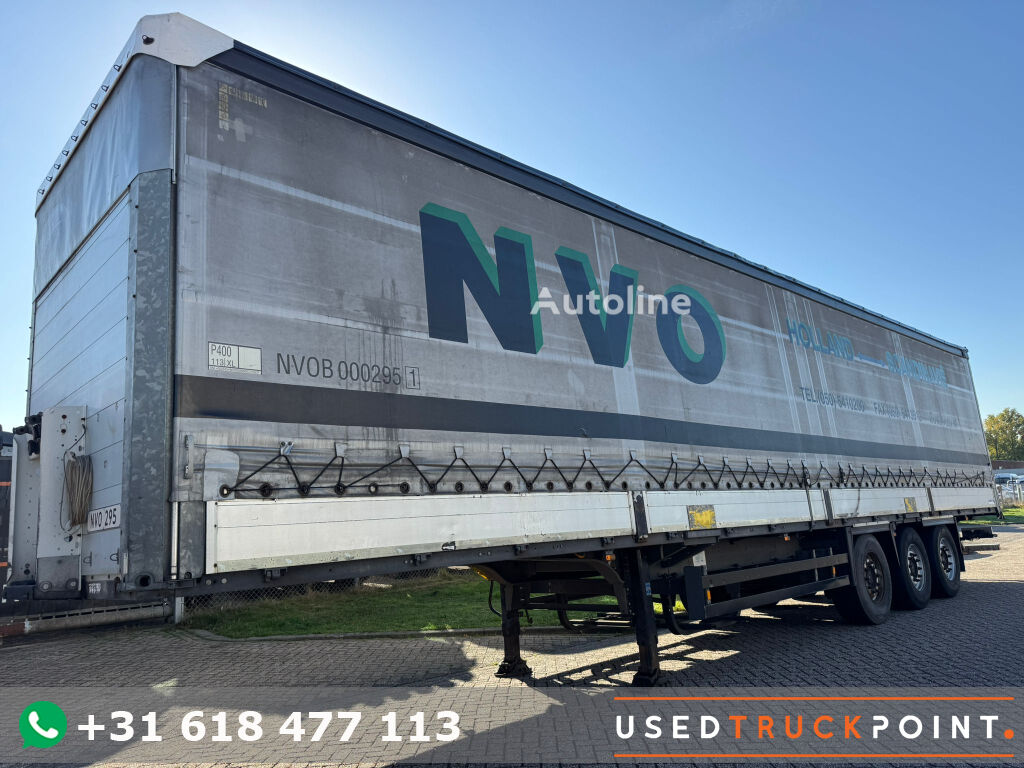 Schmitz Cargobull 3-Axle / Galvanised chassis / Open Roof / SAF Axle / NL Trailer poluprikolica sa kliznom ceradom