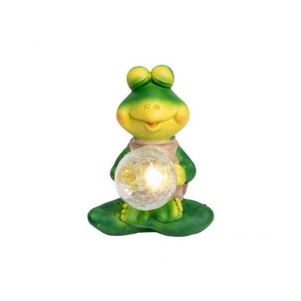 HOME Solarna baštenska lampa ''žaba''