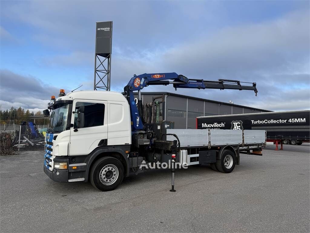 Scania P270 kamion s ravnom platformom