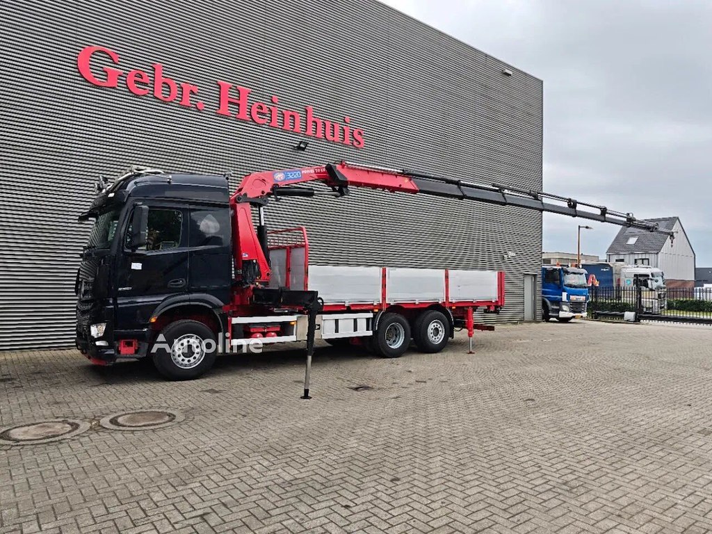 Mercedes-Benz Arocs 2551 6x2 HMF 3220K-RCS 8x kamion s ravnom platformom