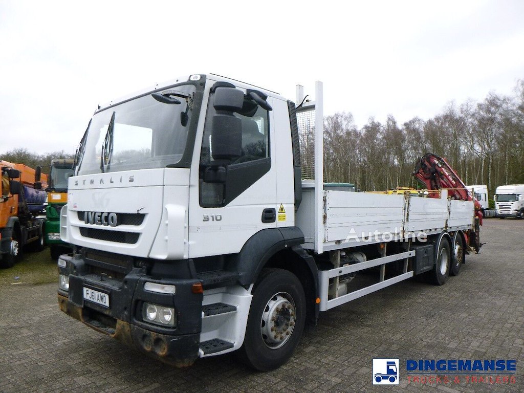 IVECO AD260S31Y/PS 6x2 RHD + Atlas 135.2E-A2 kamion s ravnom platformom