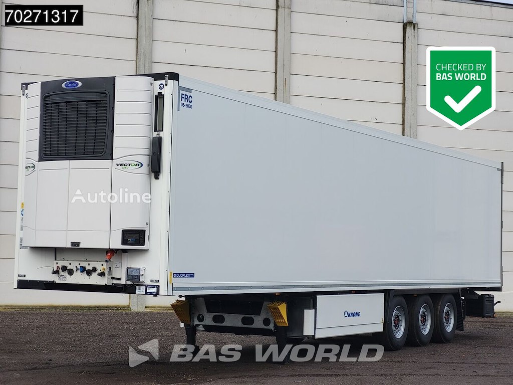 Nova Krone Carrier Vector 1550 Liftachse Palettenkasten poluprikolica hladnjača