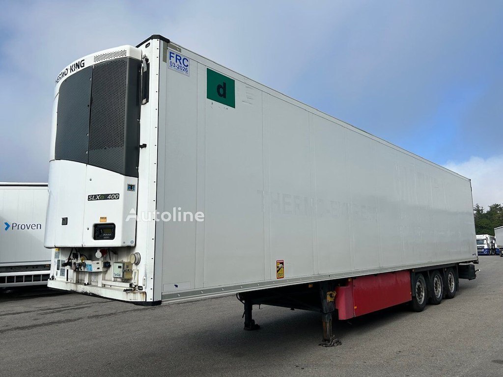Schmitz Cargobull SCB S3B Kühlauflieger, TK SLXe 400, Liftachse, Doppelstock, Blu poluprikolica hladnjača