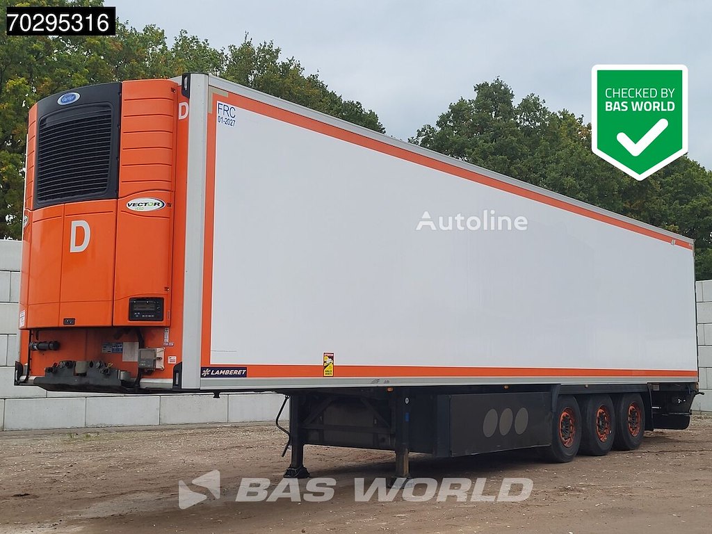 Lamberet Carrier Vector 1550 Doppelstock Palettenkasten poluprikolica hladnjača