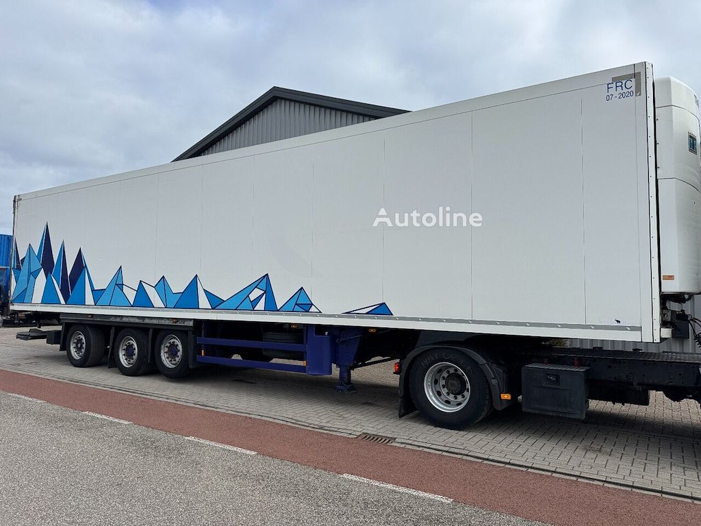 Schmitz Cargobull SCB*S3B Lift- & Steeraxle, Thermo-King SMX, Taillift 2.0 Ton poluprikolica hladnjača