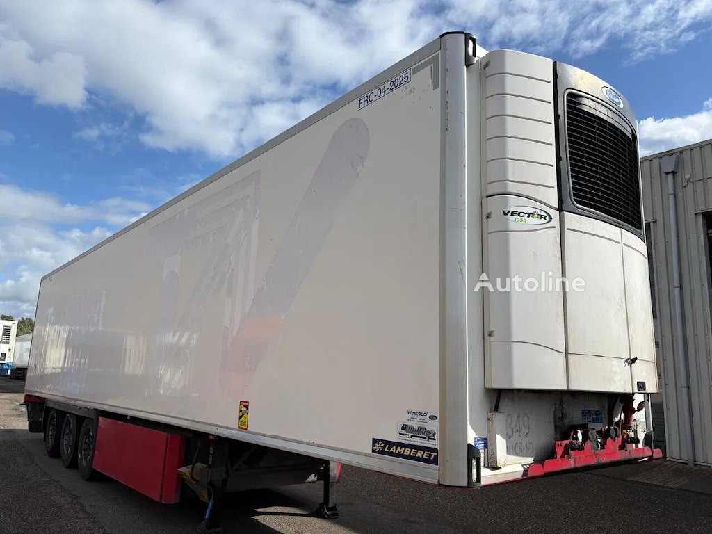 Lamberet SR2/Vector 1550/1340x247x 260/SAFdisc/TUV/Palletbox poluprikolica hladnjača