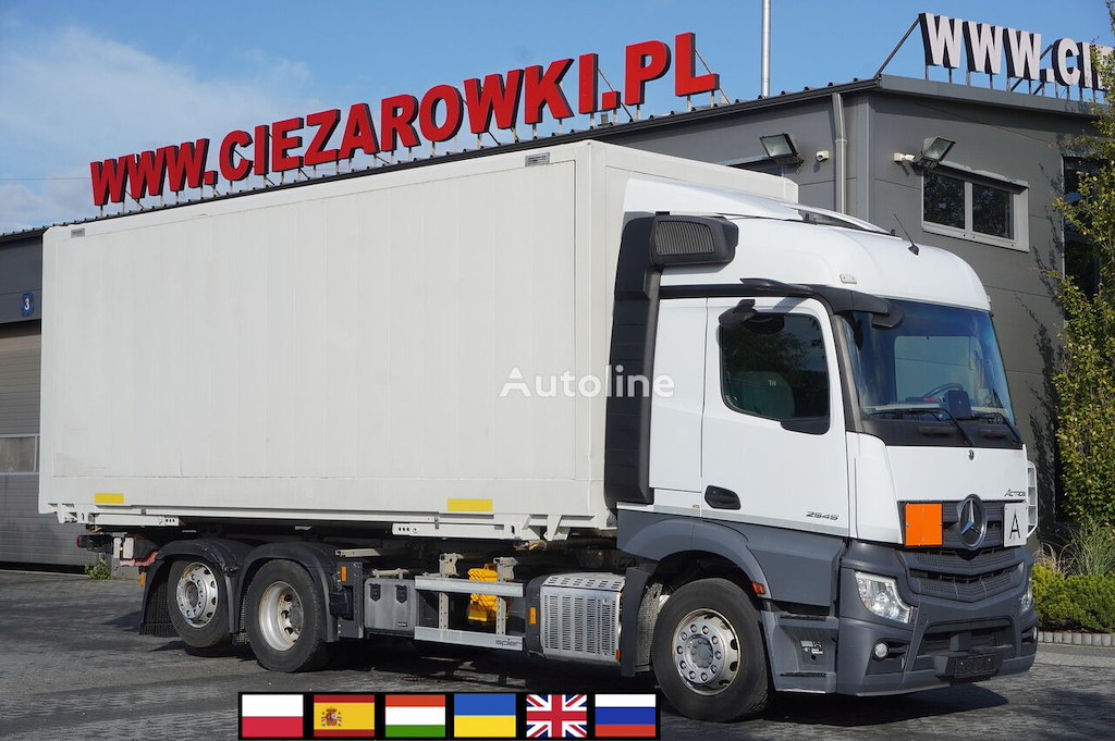 Mercedes-Benz Actros 2545 MP5 / KRONE 18 EPAL box body / ADR AT kamion furgon