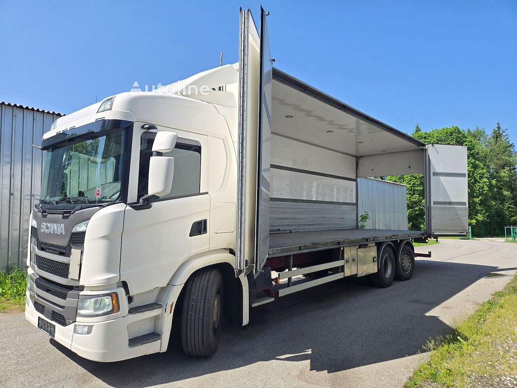 Scania G370 6X2 SIDEOPENING kamion furgon