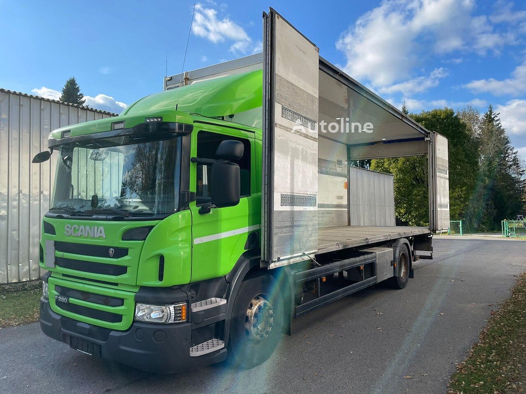 Scania P280 4X2 SIDEOPENING kamion furgon