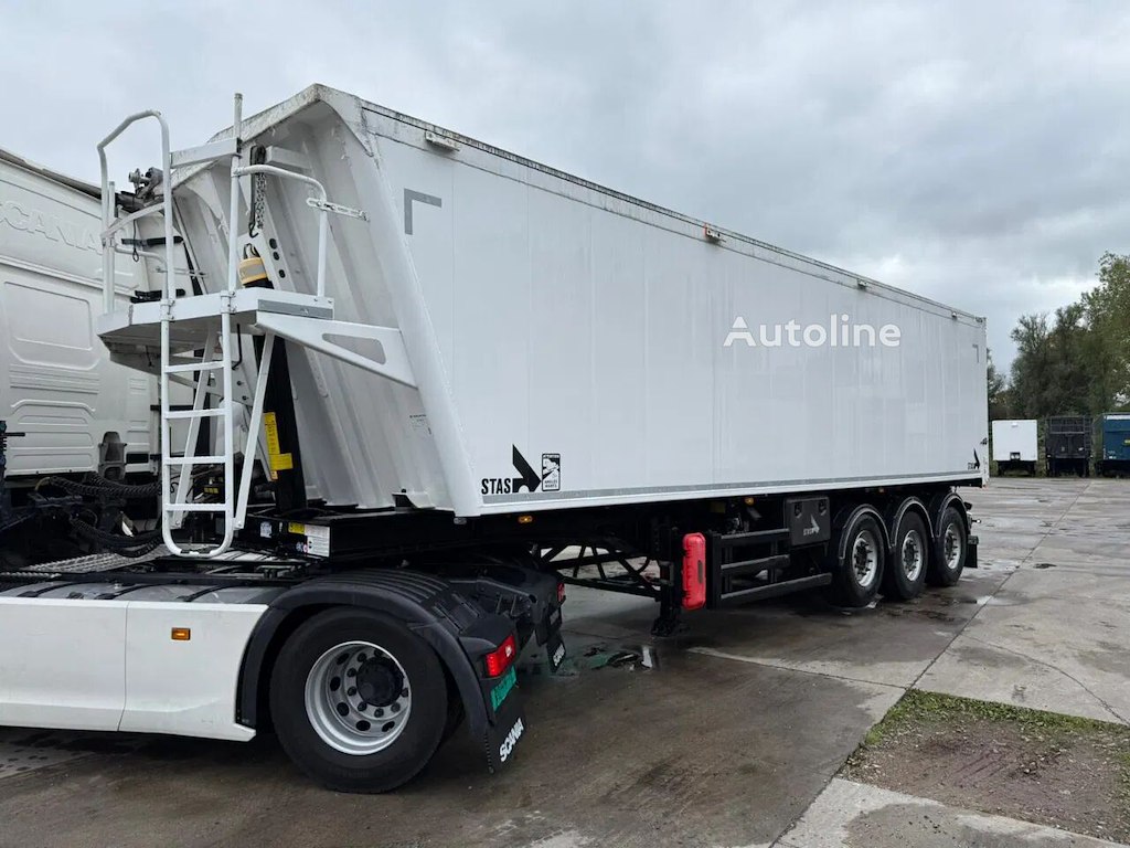 Stas S300CX 6068KG ALU Klep/deuren Liftas APK 07/2026 poluprikolica kipera