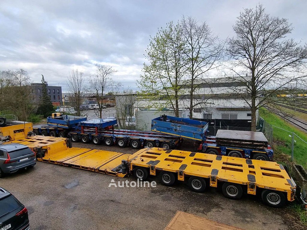 Goldhofer S-THP 15 (3+3+3+5+2) 2 x Gooseneck 2 x Hatz German Trailer! poluprikolica sa niskom platformom